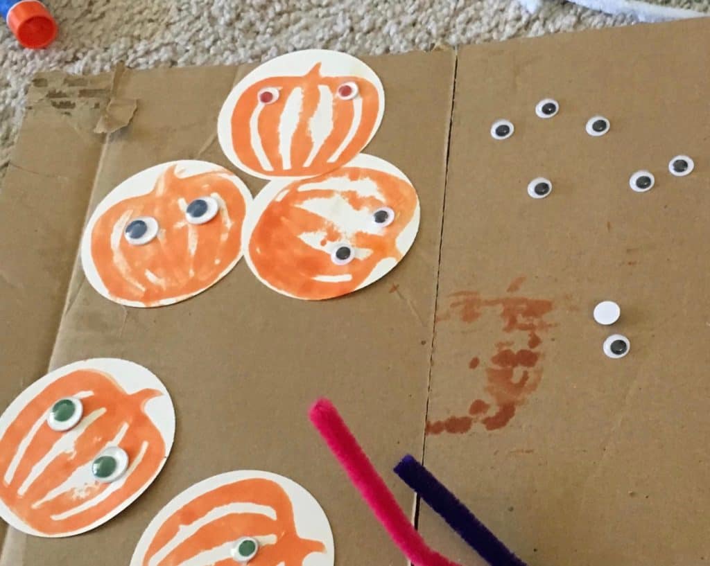 Five Little Pumpkins Halloween Craft - Go Wander, Bee Happy